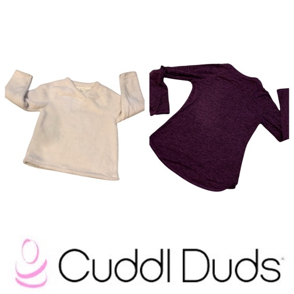 Cuddl Duds | Tops | Bundle Of 2 Cuddl Duds Long Sleeve Shirts Size ...
